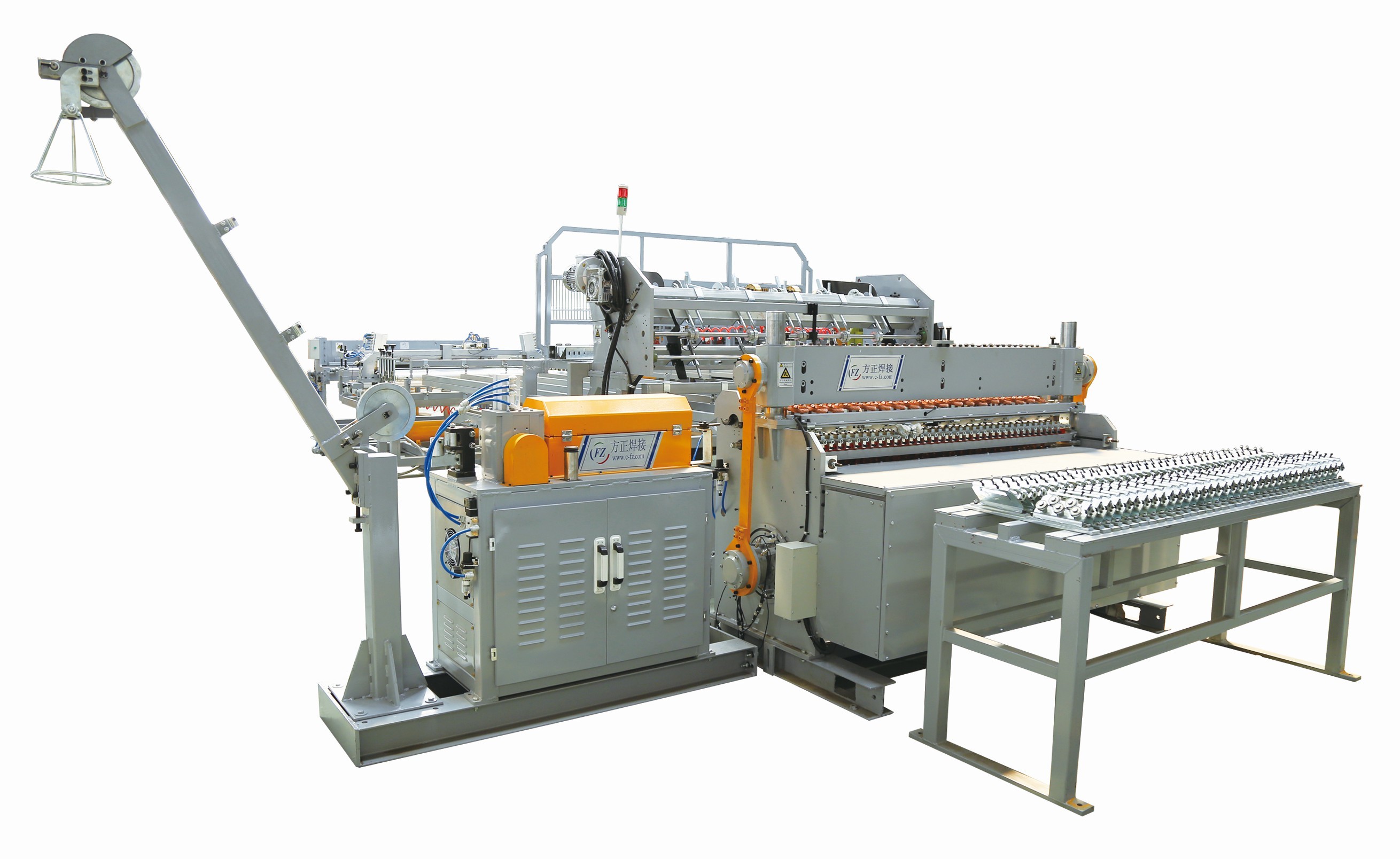 Plc Control Weld Mesh Manufacturing Machine High Speed For Chicken Cage