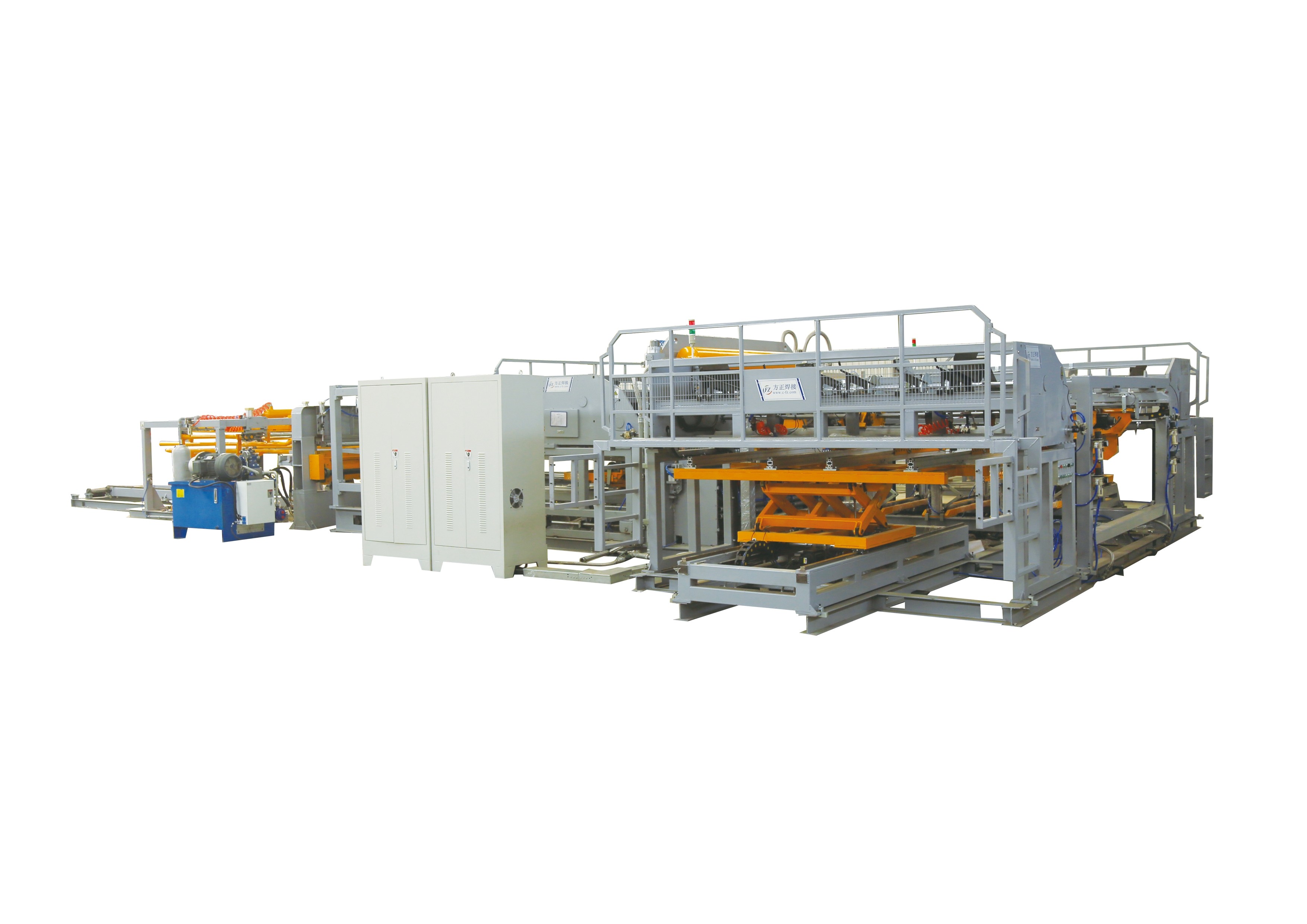 Fence High Frequency Wire Mesh Bending Machine For Width 2500mm